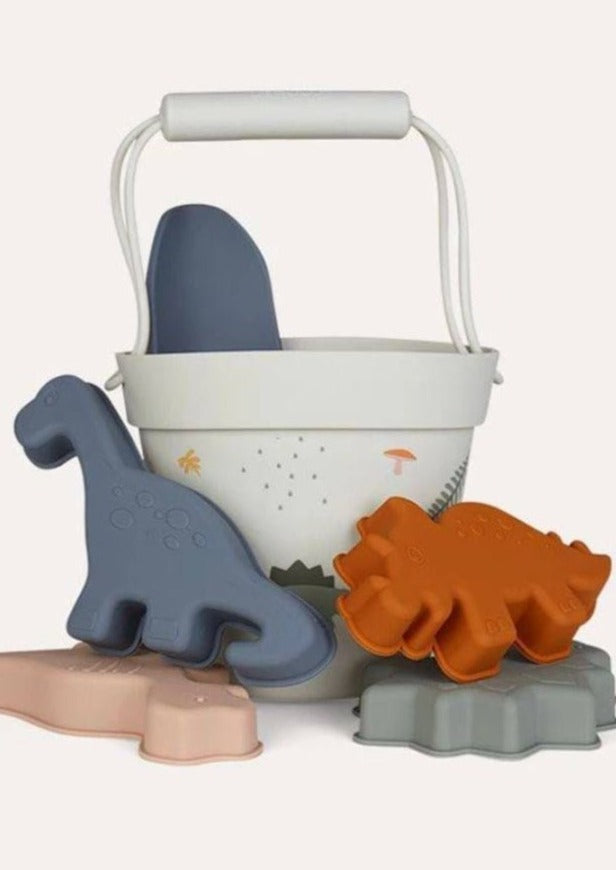 Kit playero Dinosaurios colores tierra, regalo divertido! – abijero